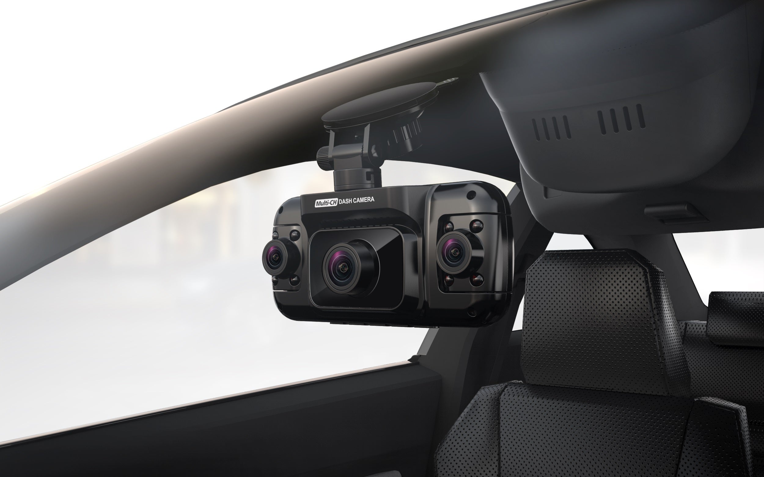 The Rexing R4 Enhanced IR Dash Cam Captures 4-Channels All In Real HD ...